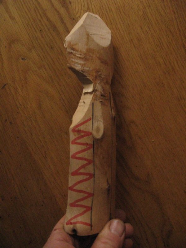 Stages of carving a spoon: photo tutorial - Handprint Press